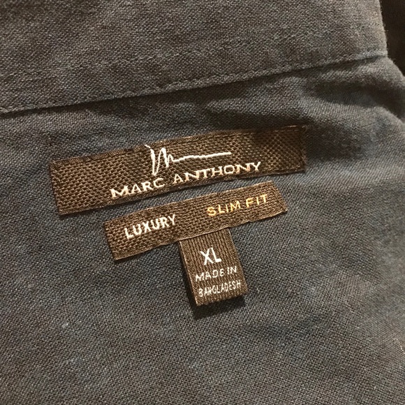 Marc Anthony | Shirts | Mens Marc Anthony Slim Fit Shirt Size Xl | Poshmark